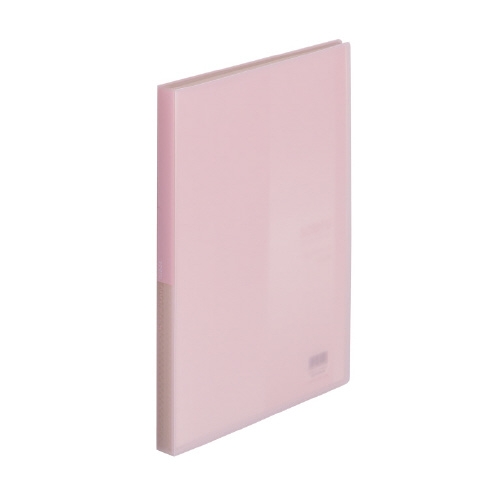 【スマートオフィス】クリヤーブック40P N8102-12 桃 LIHITLAB
