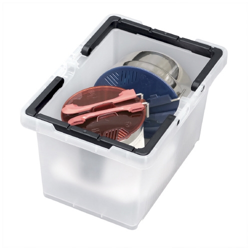 【スマートオフィス】セパレートバスケット45 クリア SPB-N45C JEJアステージ