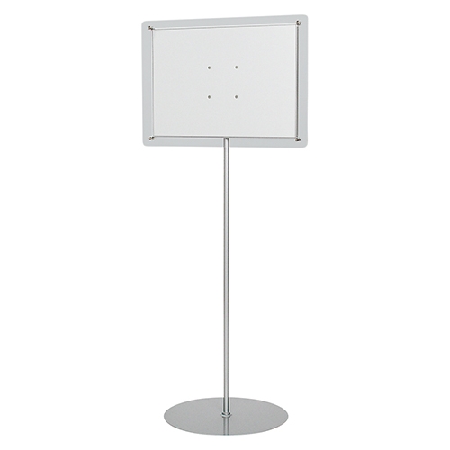 【スマートオフィス】メッセージスタンド 2833SCA3シルバー ベルク