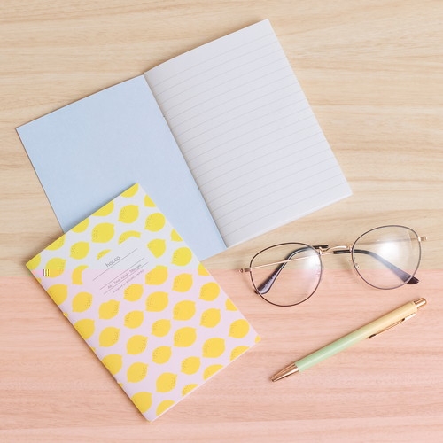 【スマートオフィス】hocco A6ノート レモン X001A6L 日本ノート