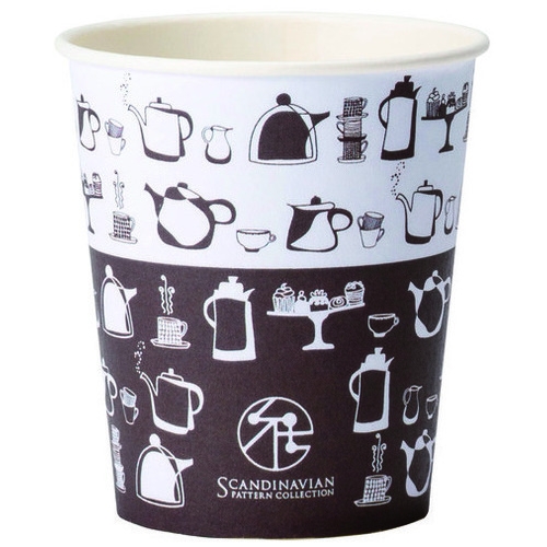 【スマートオフィス】FMX ティータイムカップ 205mL 100個 サンナップ