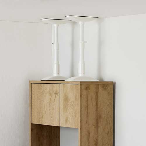 【スマートオフィス】家具転倒防止伸縮棒S KTB-30R アイリスオーヤマ