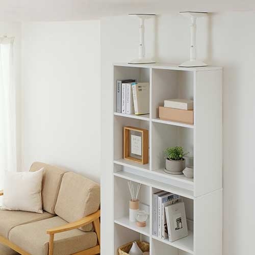 【スマートオフィス】家具転倒防止伸縮棒S KTB-30R アイリスオーヤマ