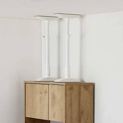 【スマートオフィス】家具転倒防止伸縮棒M KTB-40R アイリスオーヤマ