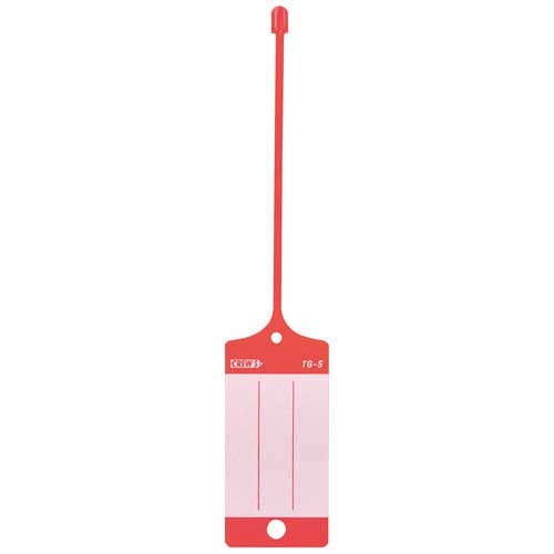 【スマートオフィス】ネームタグトランジット10本レッドTG-5RE クルーズ