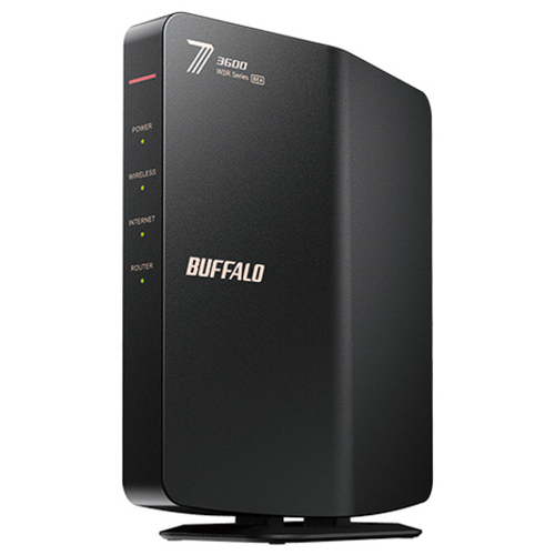 【スマートオフィス】Wi-Fi 7(11be)Wi-FiルーターWSR3600BE4P-BK BUFFALO