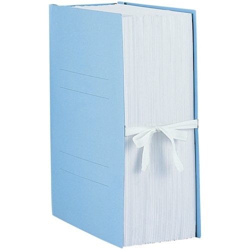 【スマートオフィス】のび～るファイル紐付 AE-50FH A4S ブルー セキセイ