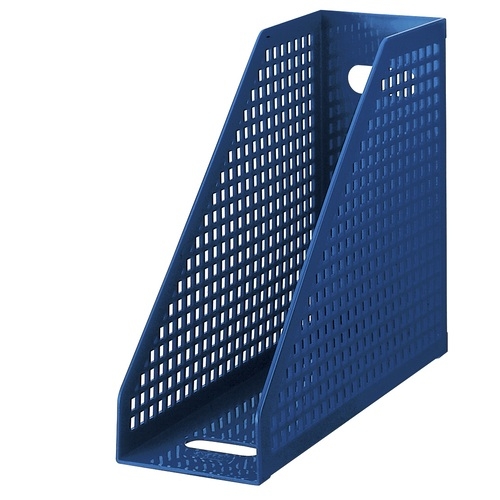 【スマートオフィス】シスボックス SBX-87 A4 青 10冊 セキセイ