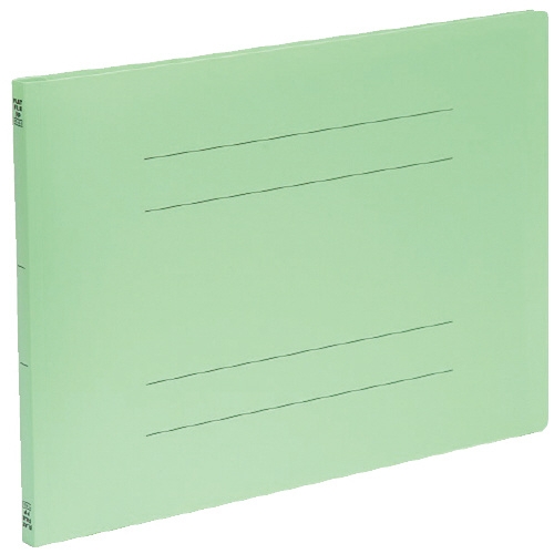 【スマートオフィス】PPフラットファイルA3横型 FF-A3E-GN ビュートン