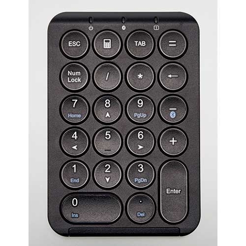 【スマートオフィス】Bluetoothワイヤレステンキー IC-KP08-BK iClever