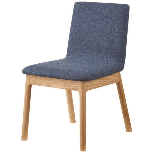 【スマートオフィス】会議イス ASO-WC1(BL) 木製 KOEKI