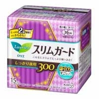 【スマートオフィス】ロリエスリムガードしっかり夜用300 15コ入 花王